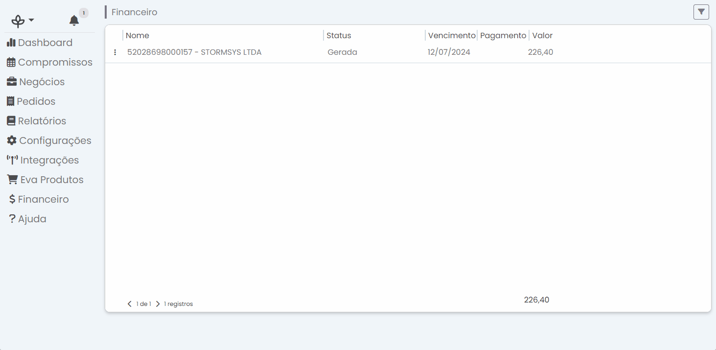 Como Gerar QR Code de Pix para Pagamento no Eva CRM | Eva